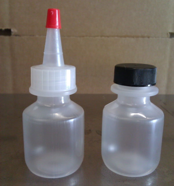 1 oz (30 ml) Polypropylene Plastic Bottles With Yorker Dispensing Cap ...